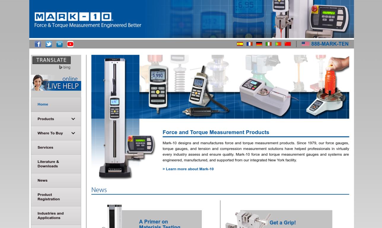 MARK-10® Corporation | Dynamometer Manufacturers