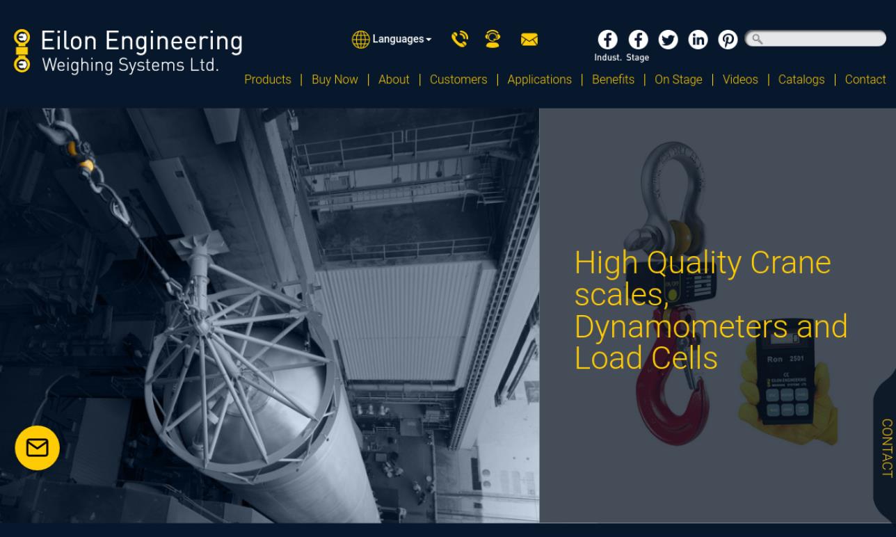 Eilon Engineering / RON Crane Scales | Dynamometer Manufacturers